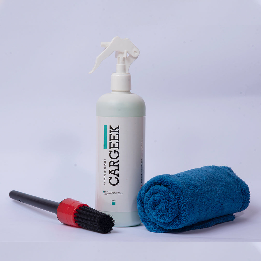 All Purpose Cleaner With Brush And Towel